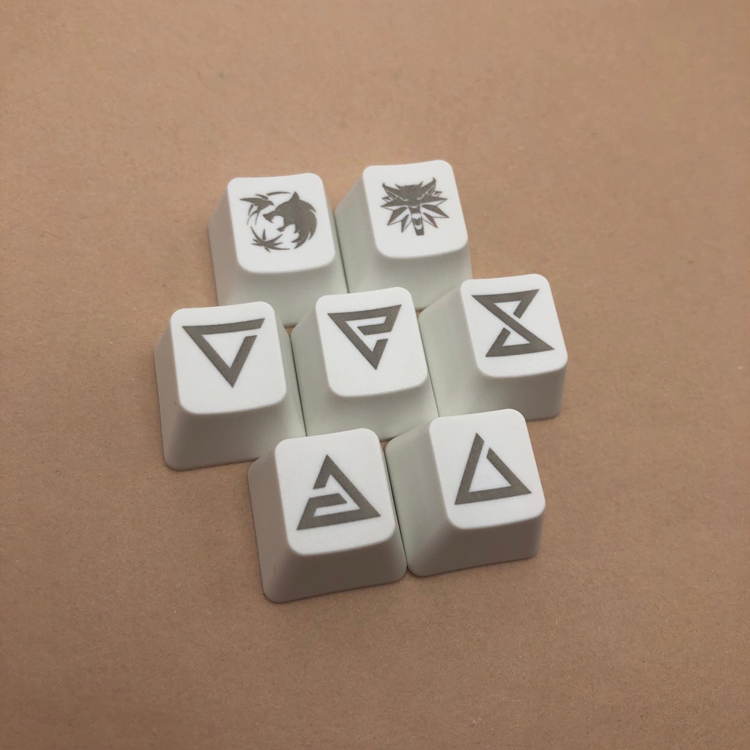 Witcher Keycap Set - Etsy