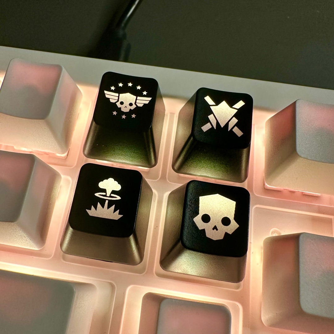Helldivers 2 Keycap Set, Backlit (4) - Etsy UK