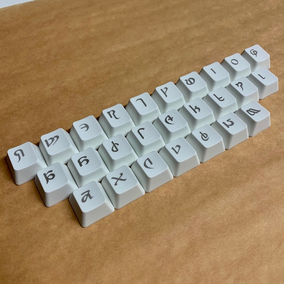 FFXIV Keycap Set Eorzean Alphabet - Etsy Finland