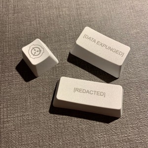 SCP Keycap Set (3) - Etsy