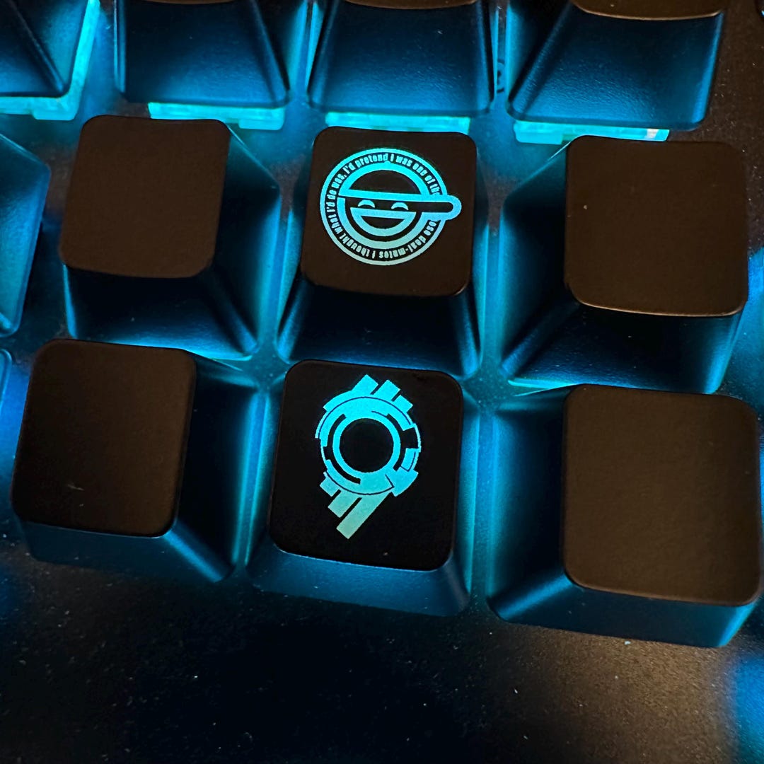 Ghost in the Shell Keycap Set (2) - Etsy