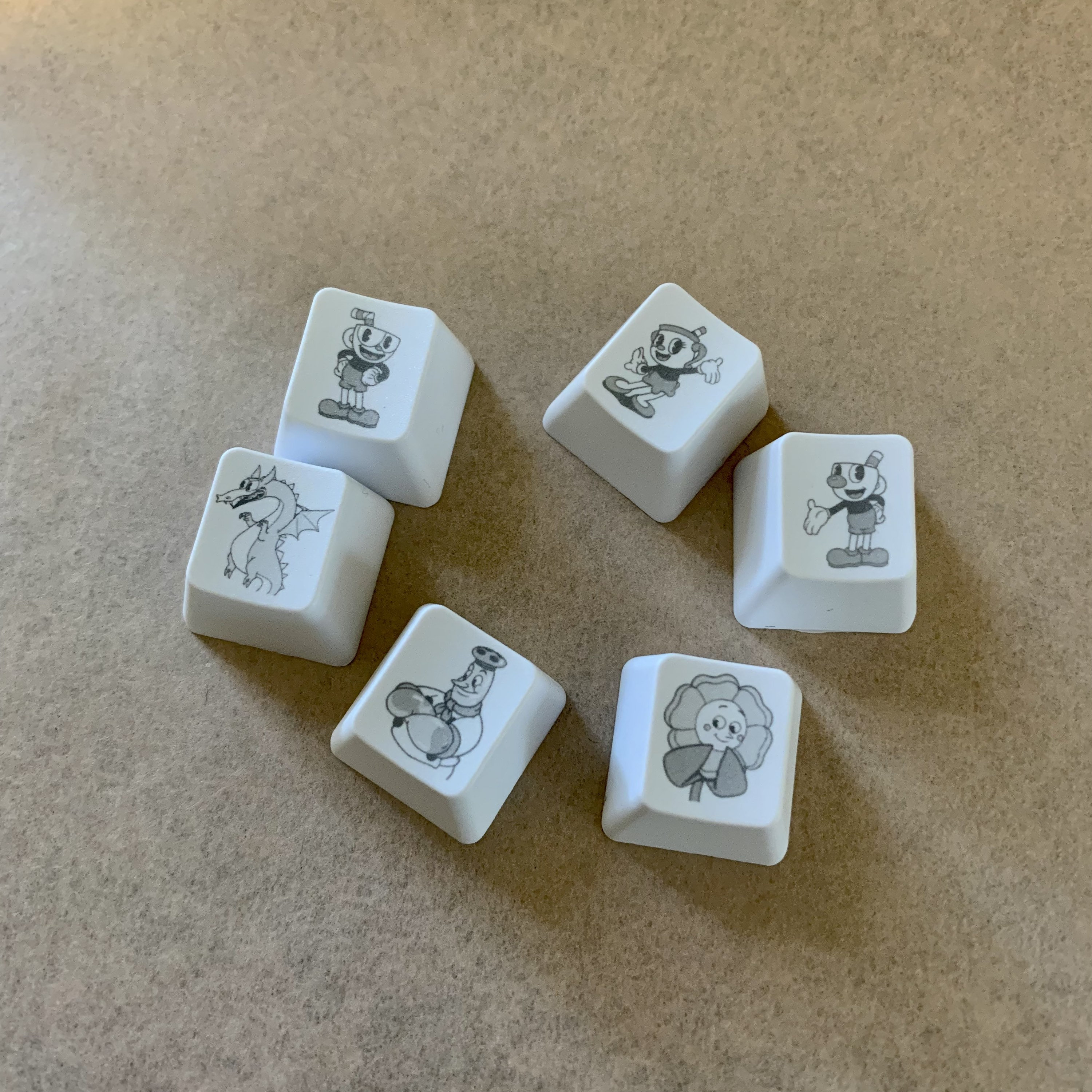 Cuphead Keycap Set - Etsy