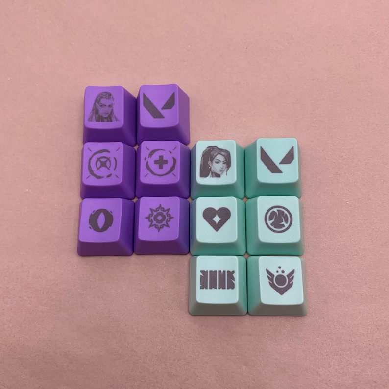 Valorant Keycap Set - Etsy