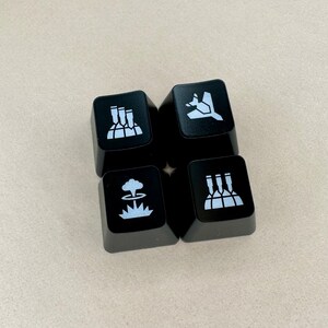 Helldivers 2 Keycap Set, Backlit (4) - Etsy UK