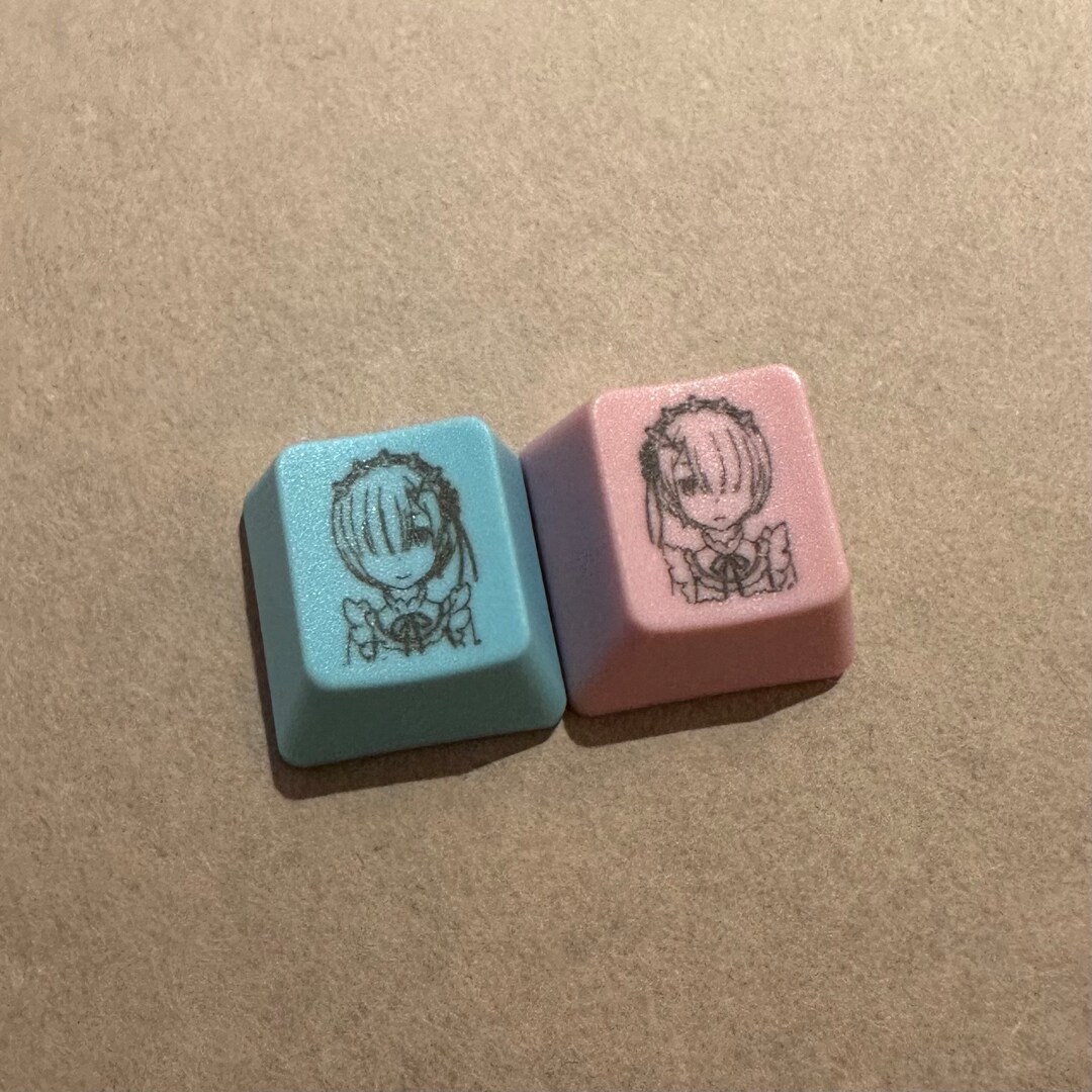 Re:zero Keycap Set - Etsy