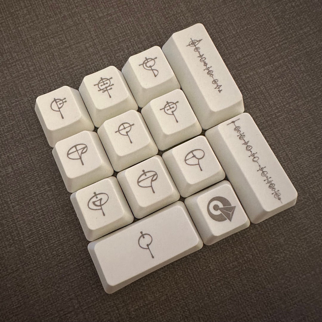 Vulcan Number Pad Keycap Set (13) - Etsy