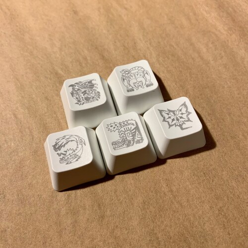Monster Hunter Keycaps Monsters - Etsy