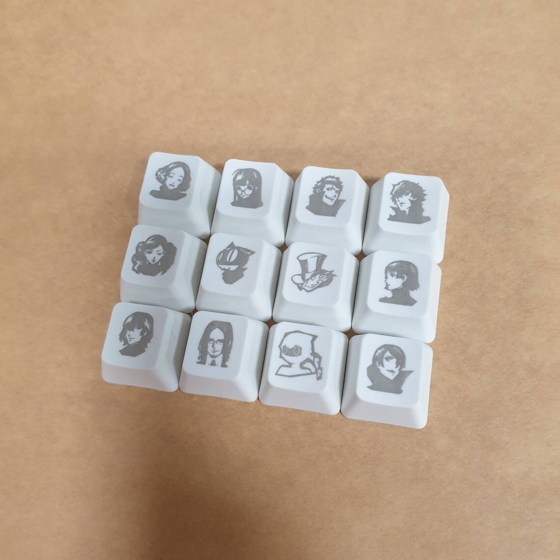 Persona 5 Keycap Set Cherry MX Laser Etched | Etsy