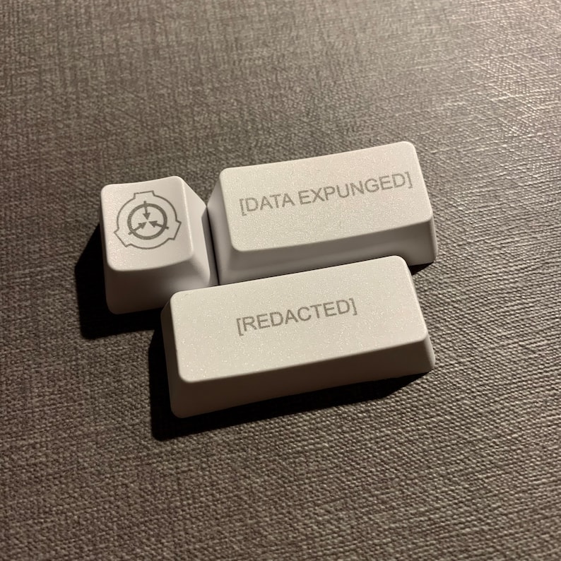 SCP Keycap Set 3 - Etsy
