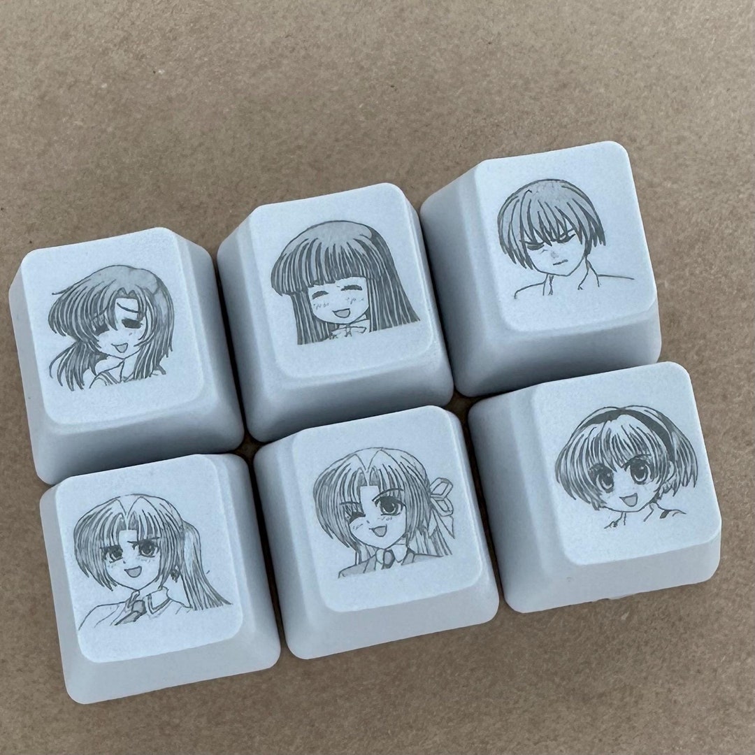 Higurashi Keycap Set (6) - Etsy