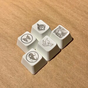 Genshin Impact Skill and Constellation Keycap Set - Etsy