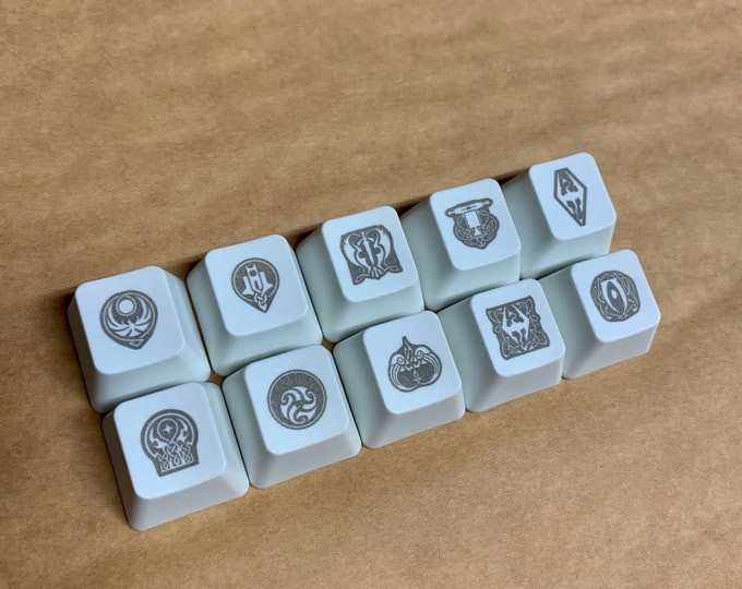 Skyrim Keycaps - Etsy