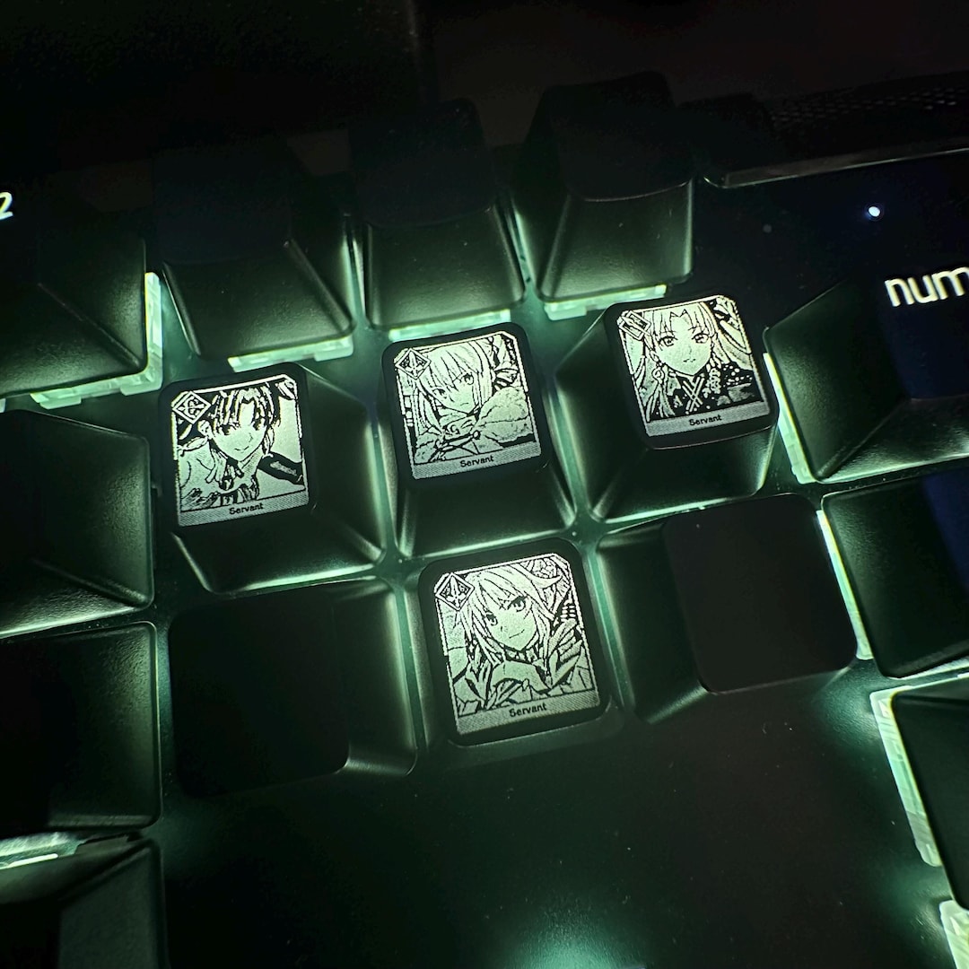 Fate Grand Order Keycap Set - Etsy
