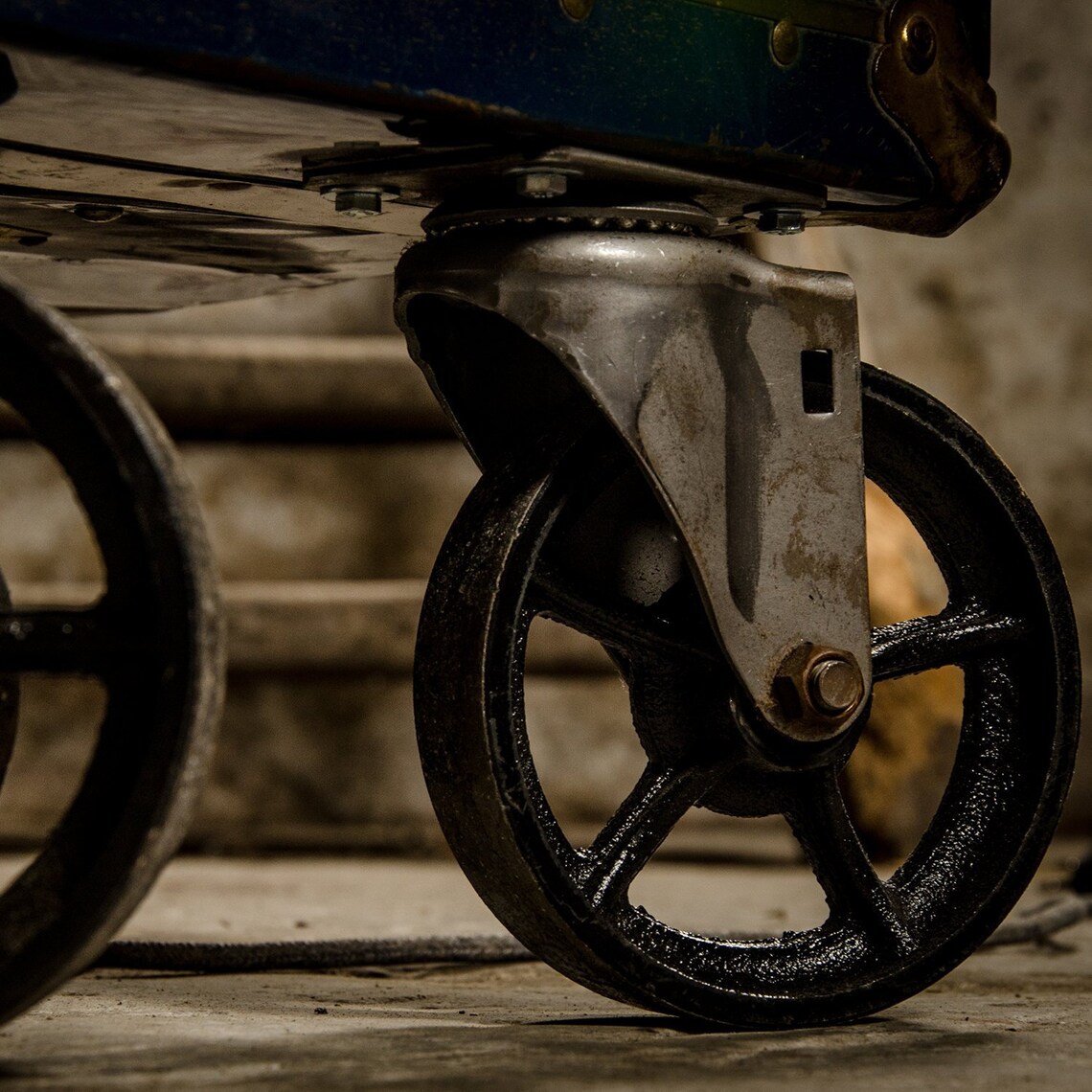 Swivel Vintage Castors With Cast Iron Wheel - Etsy