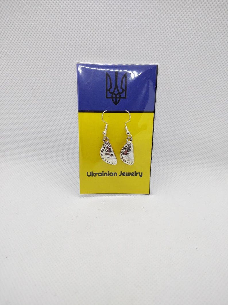 Ukrainian Varenyky Earrings Jewelry Ukraine Fun Gift - Etsy