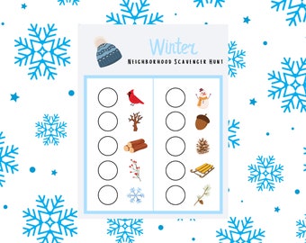 Halloween Neighborhood Scavenger Hunt - Dot Marker - Two Versions - Etsy