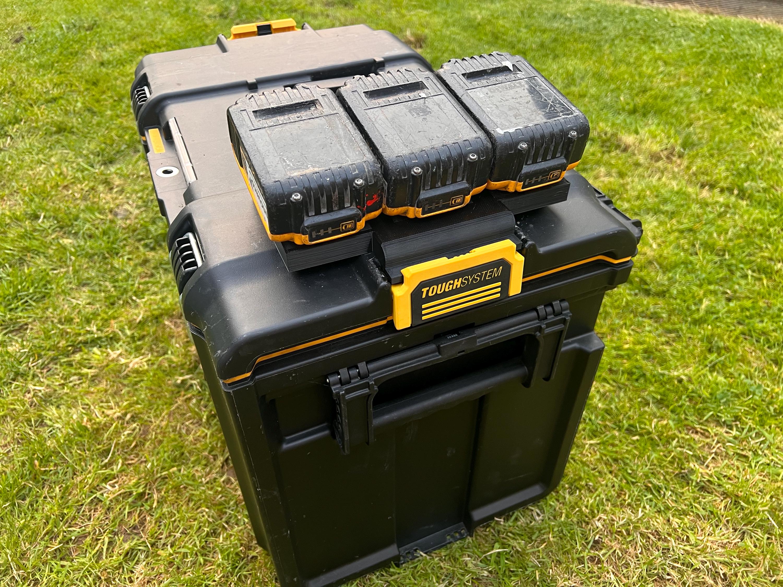 Battery Caddy Dewalt Toughsystem 2.0 Battery Holder Adapter - Etsy