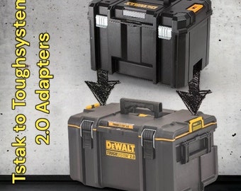 Dewalt TOUGH SYSTEM 1.0 to TSTAK Adaptors Tough2t Toughsystem 1.0 Tool ...