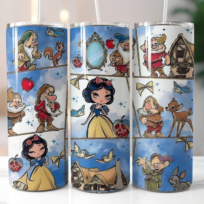 Snow White Tumbler - Etsy
