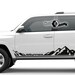 Pair 4runner 2023 Side Doors Vinyl Decals Mountains Stickers for ...
