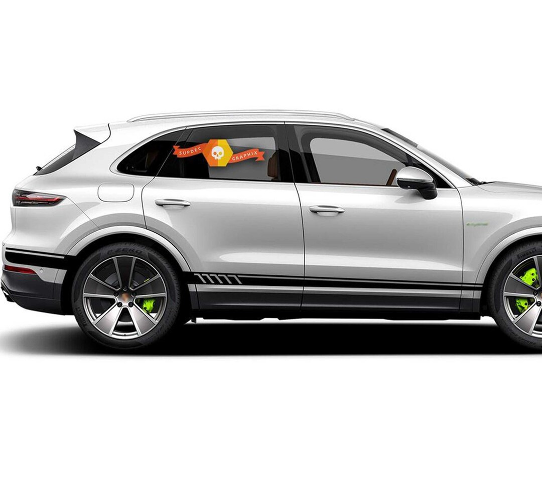Rocker Panel Racing Side Stripes Decal Sticker for Porsche Cayenne - Etsy