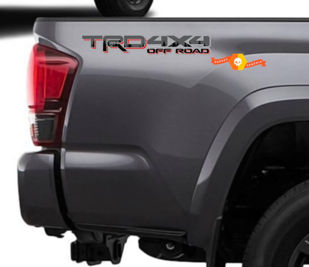Pair of TRD 4x4 off Road Sequoia Forest Tacoma Tundra FJ Cruiser ...