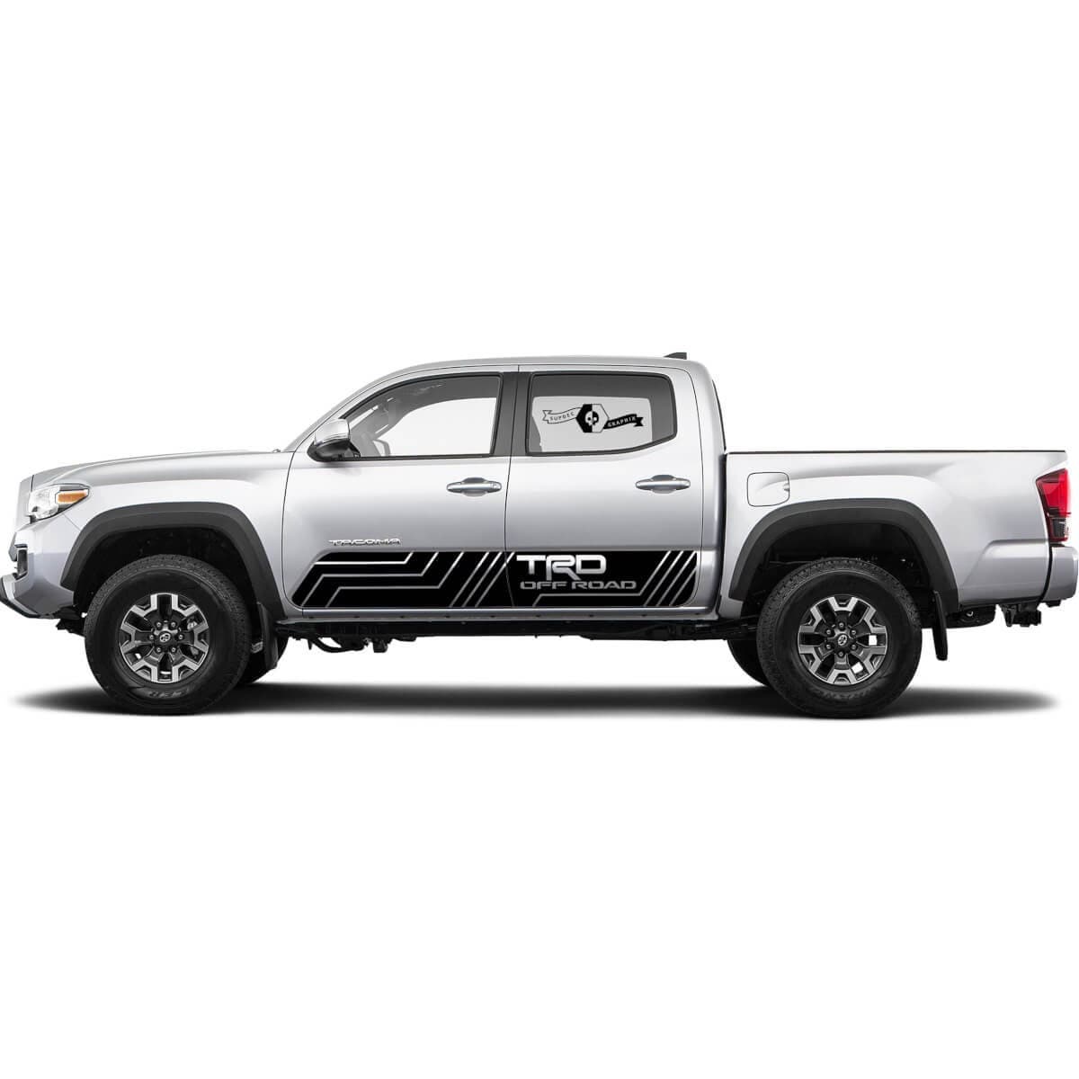 2X Side Line Vinyl Decals Rocker Panel Graphics Sticker Kit off Road ...