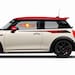 Gradient British Flag Side Door Stripes Graphics Decal Design for Mini ...