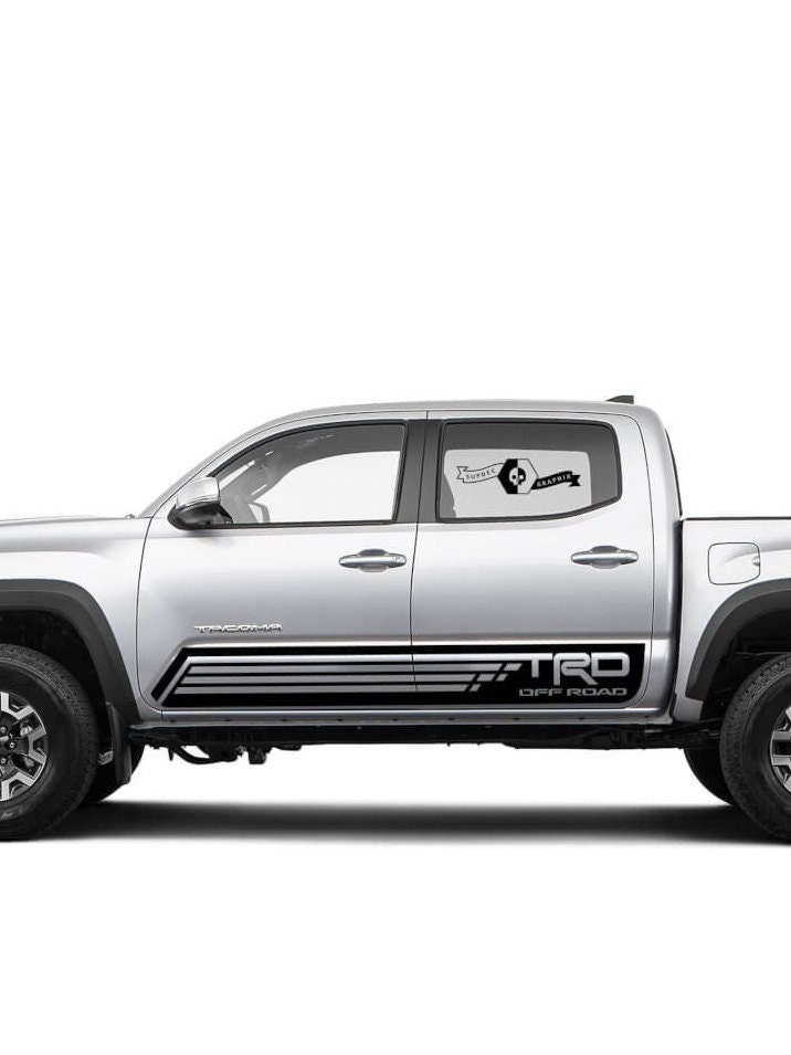 2X Side Line Vinyl Decals Rocker Panel Graphics Sticker Kit off Road ...