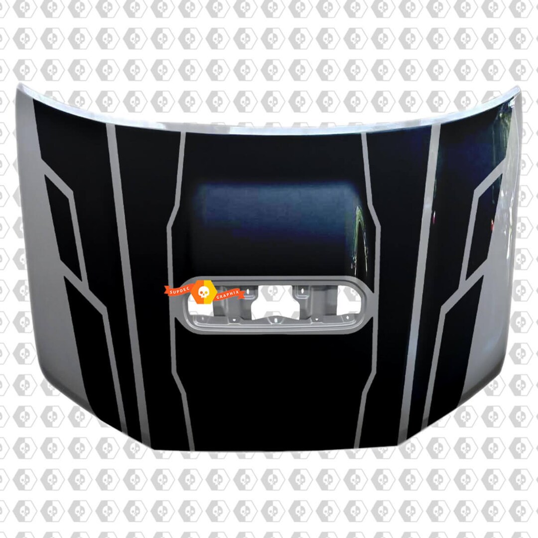 TRD 4runner Hood Decal With Scoop Stripes Vinyl Sticker 5th Generation ...