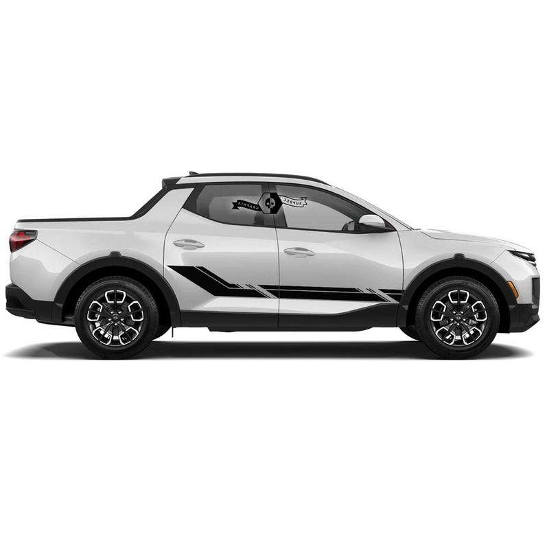 New Pair Side Doors Modern Stripes Vinyl Stickers Decal Graphic Kit for ...