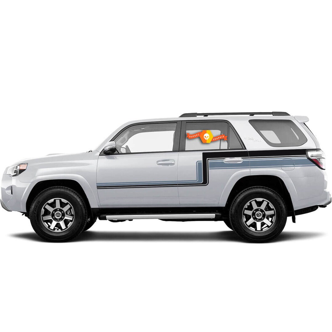Retro Vintage Stripe Kit Fit to Toyota 4runner TRD Pro Sport 4x4 off ...