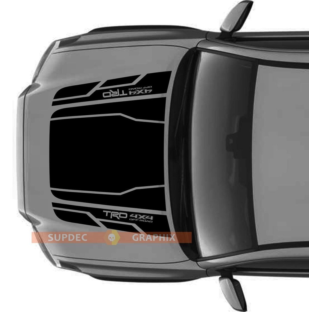 Hood Vinyl Decal Sticker for TRD Tacoma 4x4 PRO Sport off Road Toyota ...