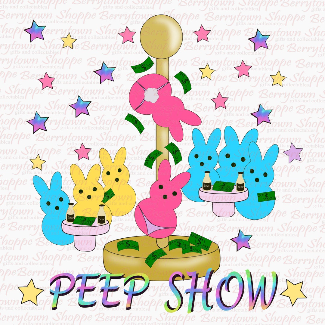 PEEP SHOW Digital Download, Png File That Can Be Used for Crafting ...