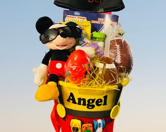 Mickey Mouse Basket | Etsy