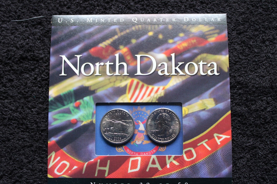 State Quarters Coins of America U.S. Minted Quarter Dollar #39 North ...