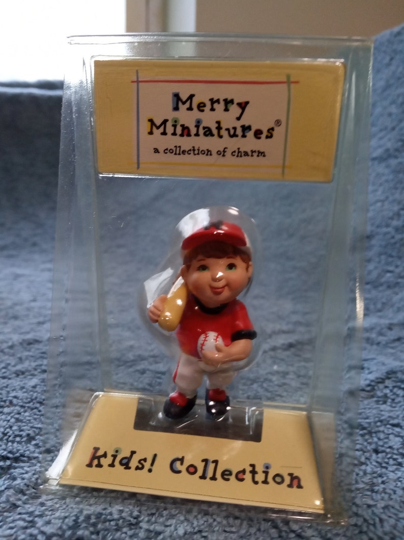 Hallmark 2000 Merry Miniatures Kids Collection Hooper, Blade, Slugger ...