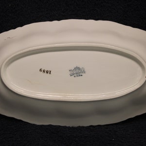 Vintage Victorian Style Stinthal Hand Painted Porcelain Oval Dish ...