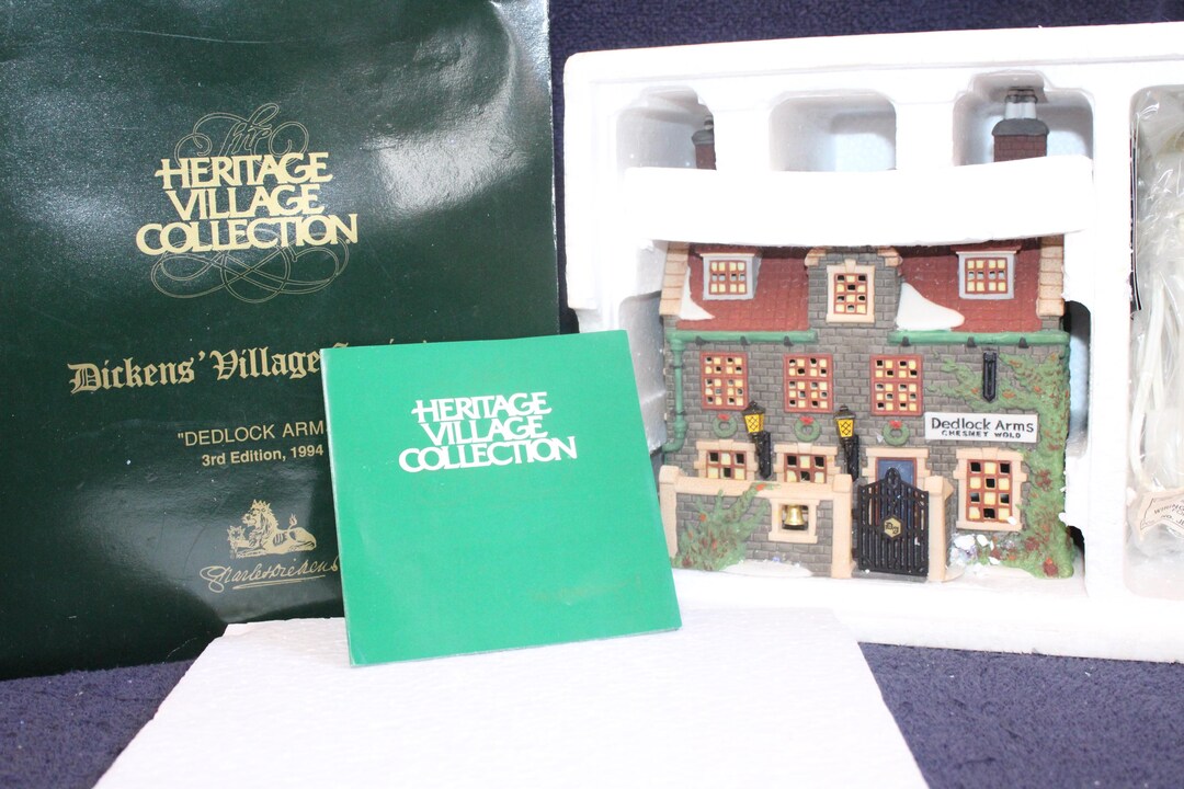 Department 56 Dickens Village Series Dedlock Arms 3rd Edition #57525 ...