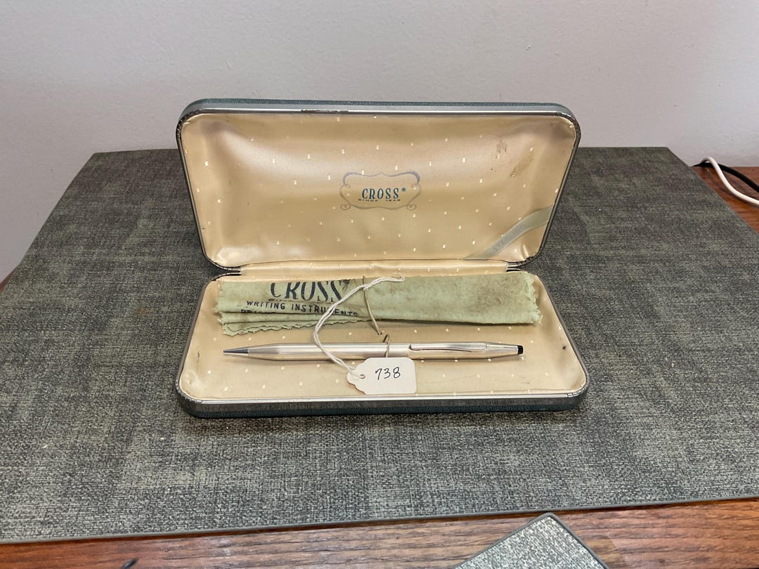 Vintage Cross Sterling Silver Mechanical Pencil P4-738 - Etsy