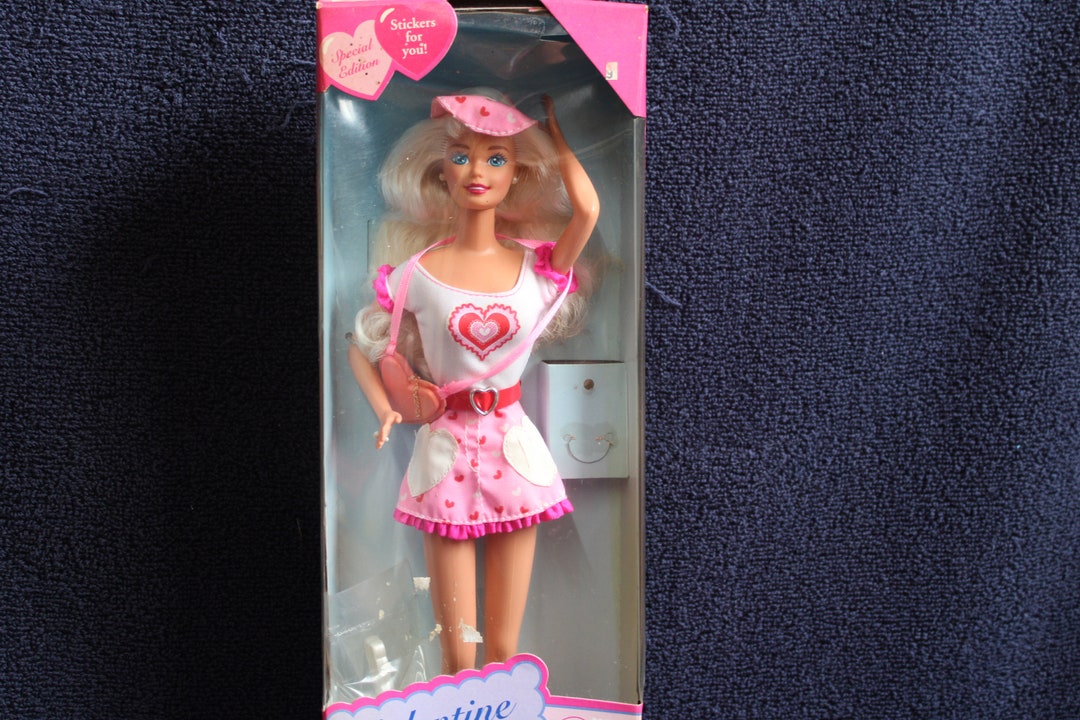Valentine Fun Barbie Doll 1996 Special Edition GB1-45 - Etsy