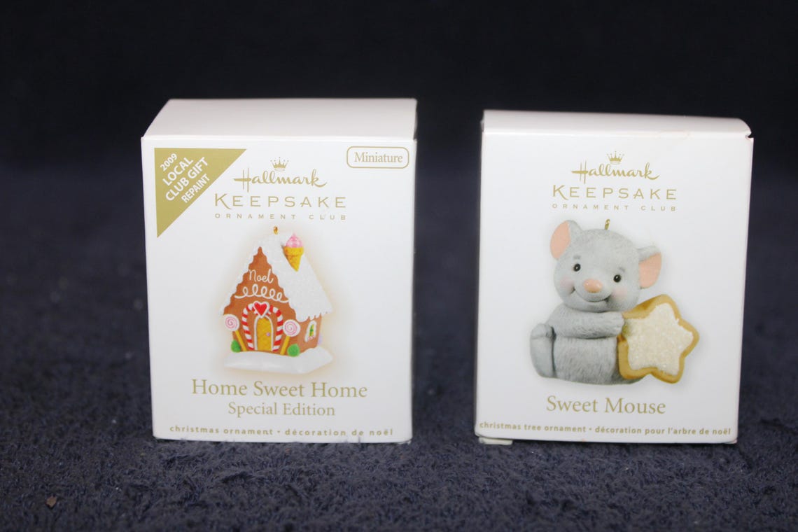 Choice: Hallmark Keepsake Ornament Home Sweet Home Special Edition OR ...