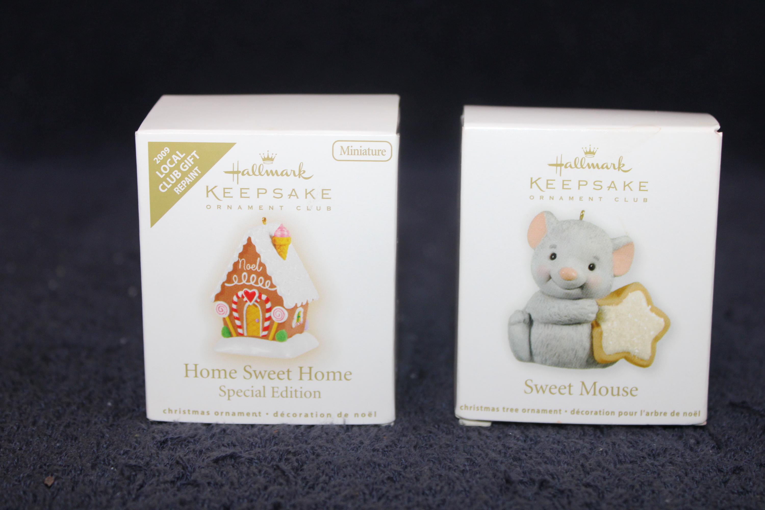 Choice: Hallmark Keepsake Ornament Home Sweet Home Special Edition OR ...