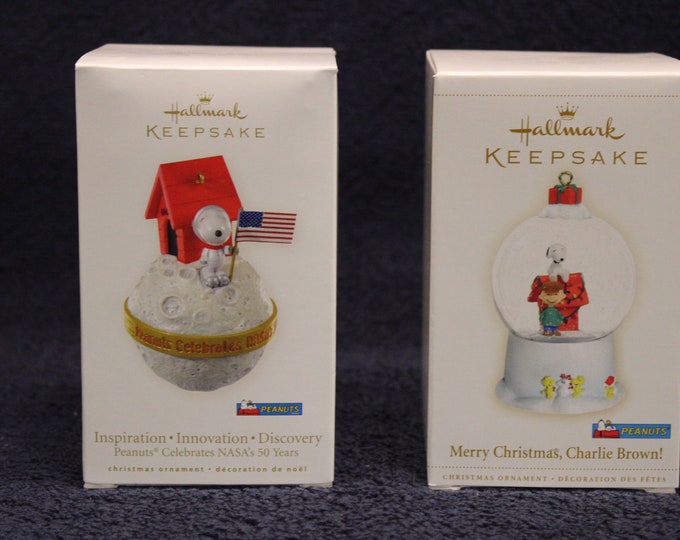 Choice: Hallmark Ornament Inspiration Innovation Discovery Peanuts Nasa ...