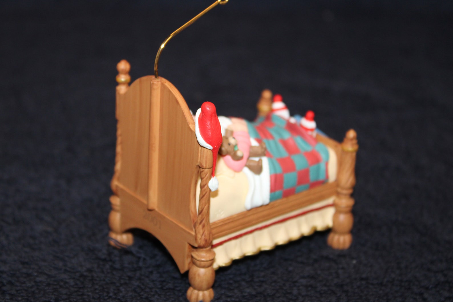 Choice: Hallmark Keepsake Ornament 2001 Snoozing Santa Wind up Animated ...