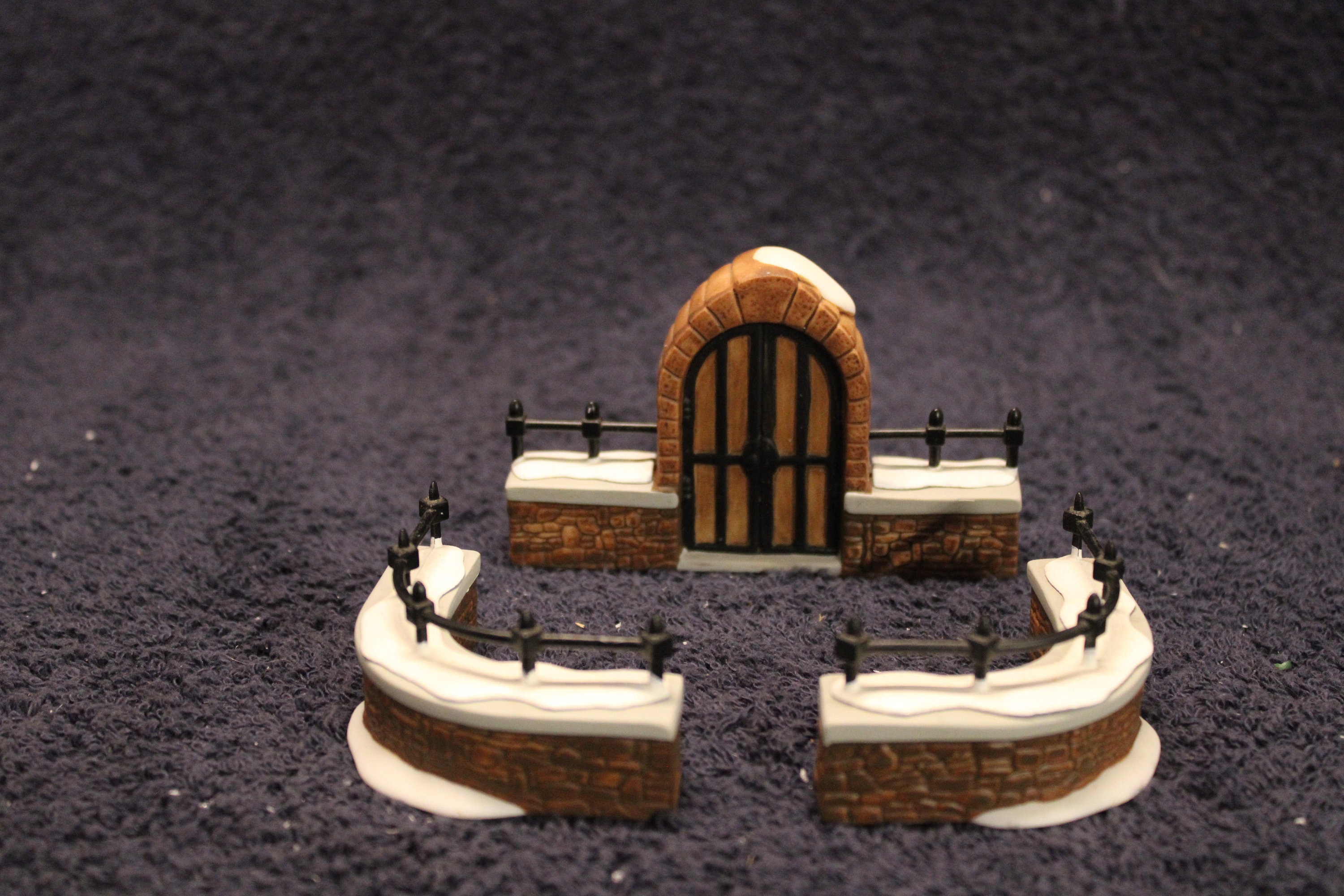 Dept 56 Heritage Village Churchyard Gate and Fence Set of 3 | Etsy
