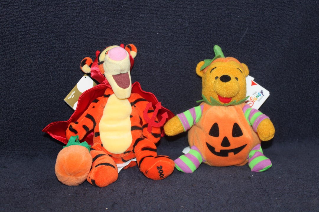 Choice: Disney Store Halloween Devil Tigger Plush Stuffed Animal OR ...