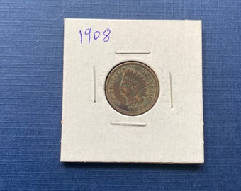 1890 Indian Head One Cent Coin Money Used - Etsy