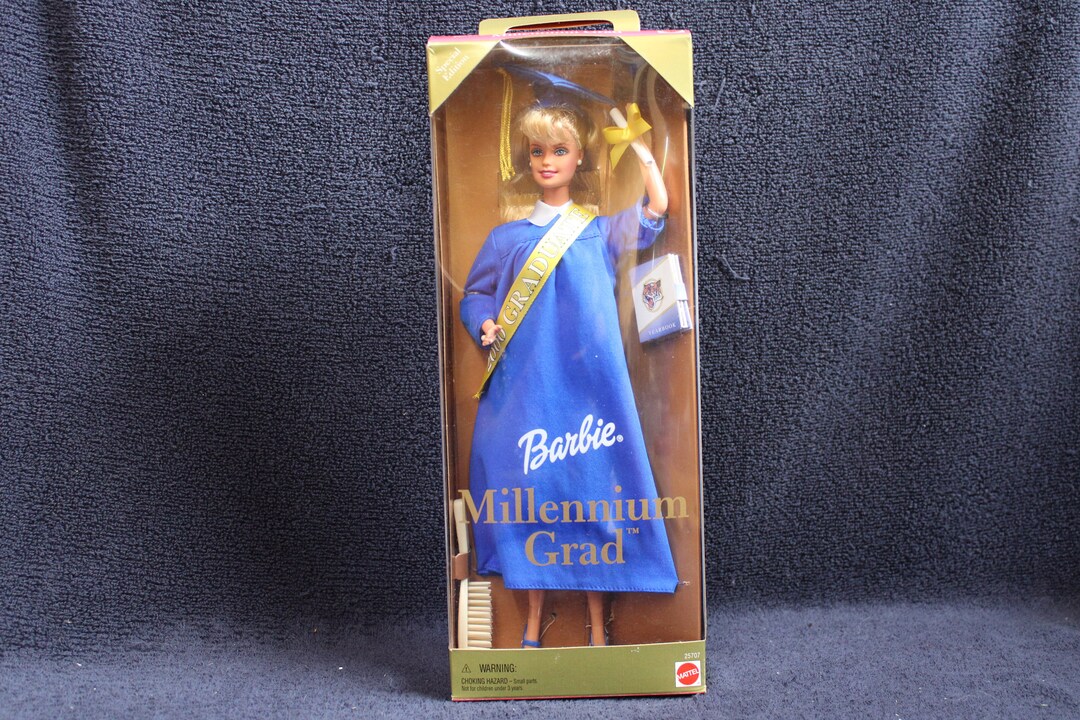 1999 Millennium Grad Barbie - Special Edition GB17-57 - Etsy
