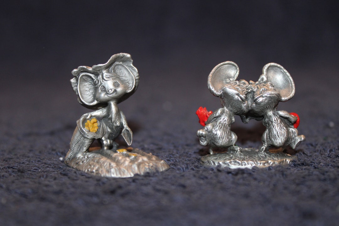 Choice: Hallmark Cheddar Cheese Mouse Cheese Puff Gardening Figurine OR ...